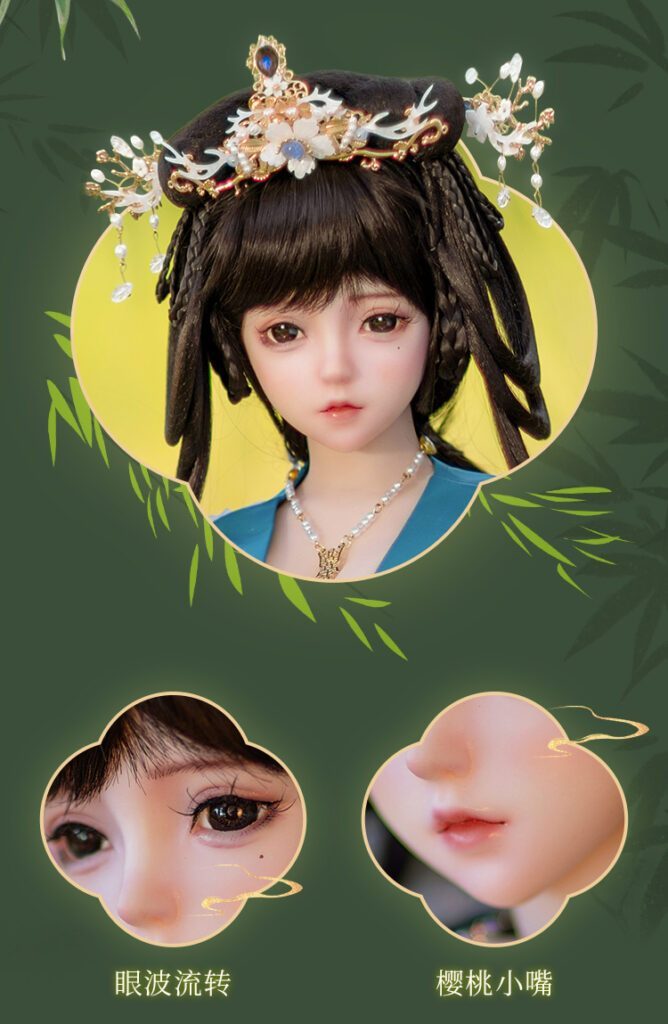 Búp Bê Tình Dục Toàn Thân Chibi Anime Mini Ngực To 80cm